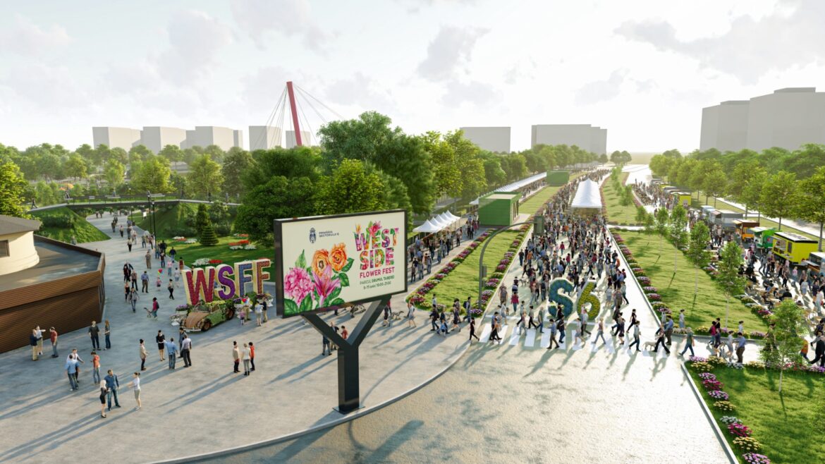 West Side Flower Fest - WSFF 2023: Giant Flower Arrangements, Gardens ...