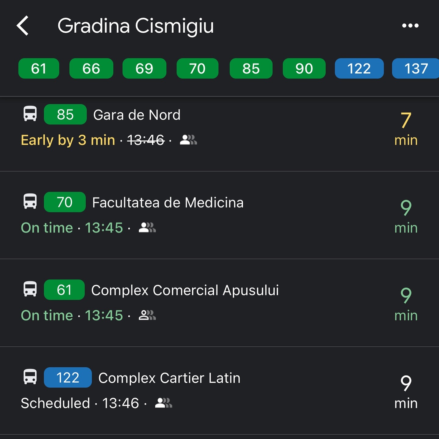 Visiting Bucharest? Google Maps Offers Passenger Load Info for Public ...