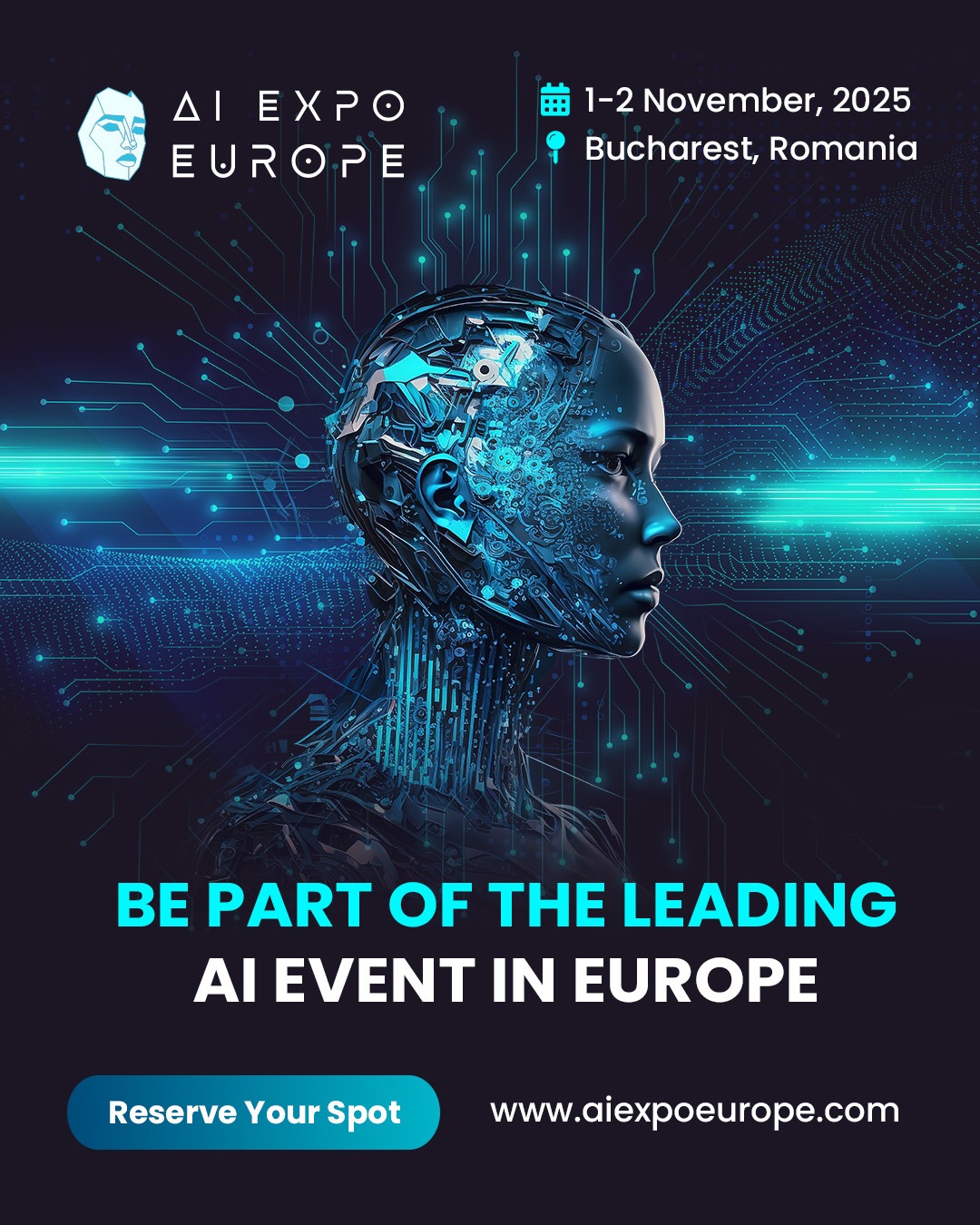 AI Expo Europe 2025: November 1-2, Raddison Blu Hotel, Bucharest ...