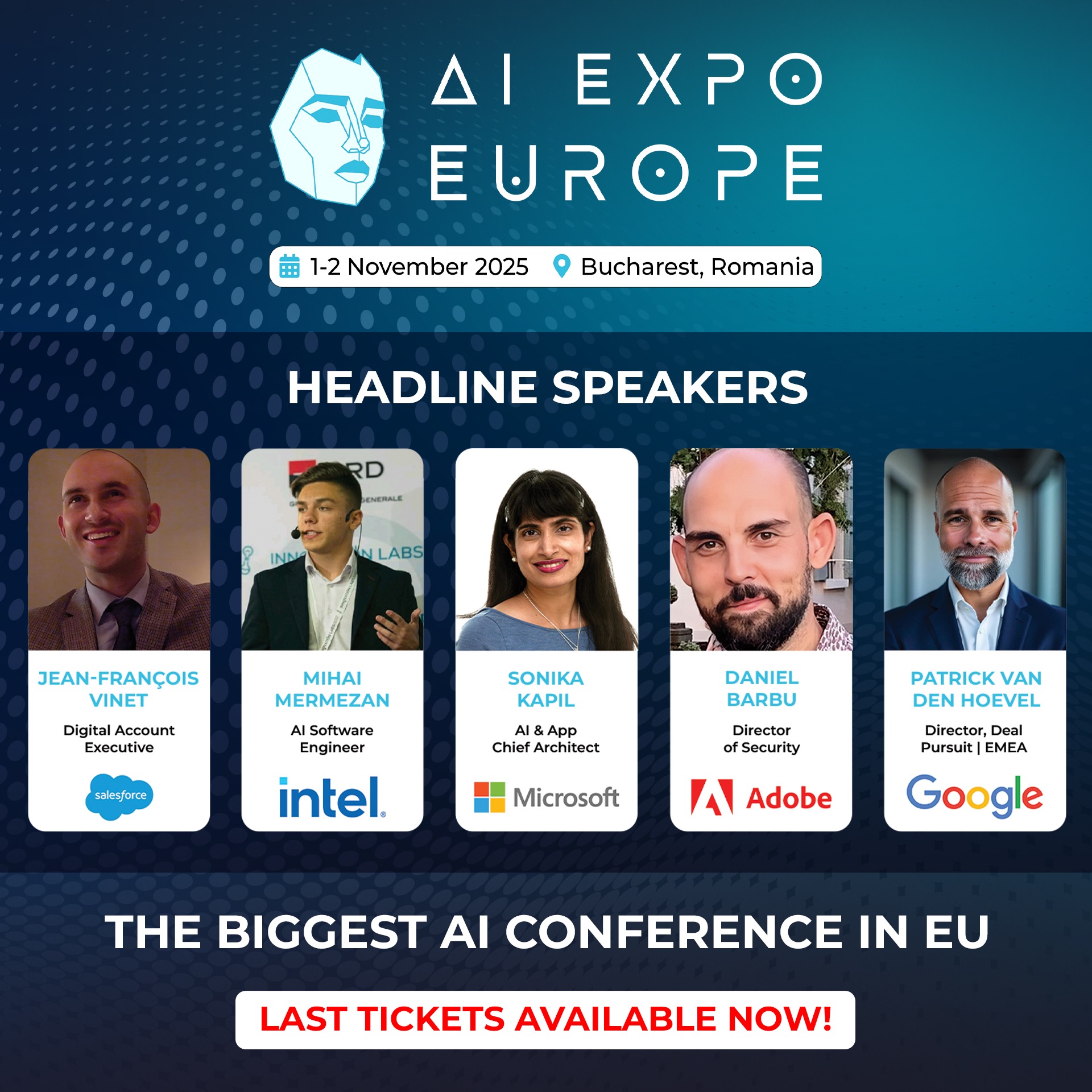AI Expo Europe 2025: November 1-2, Raddison Blu Hotel, Bucharest ...