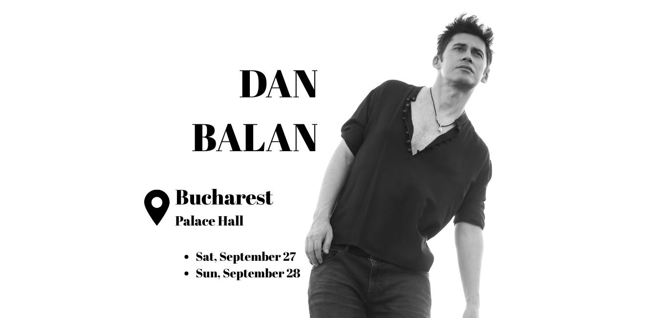 Dan Balan Concert in Bucharest: Palace Hall - Sala Palatului, September ...